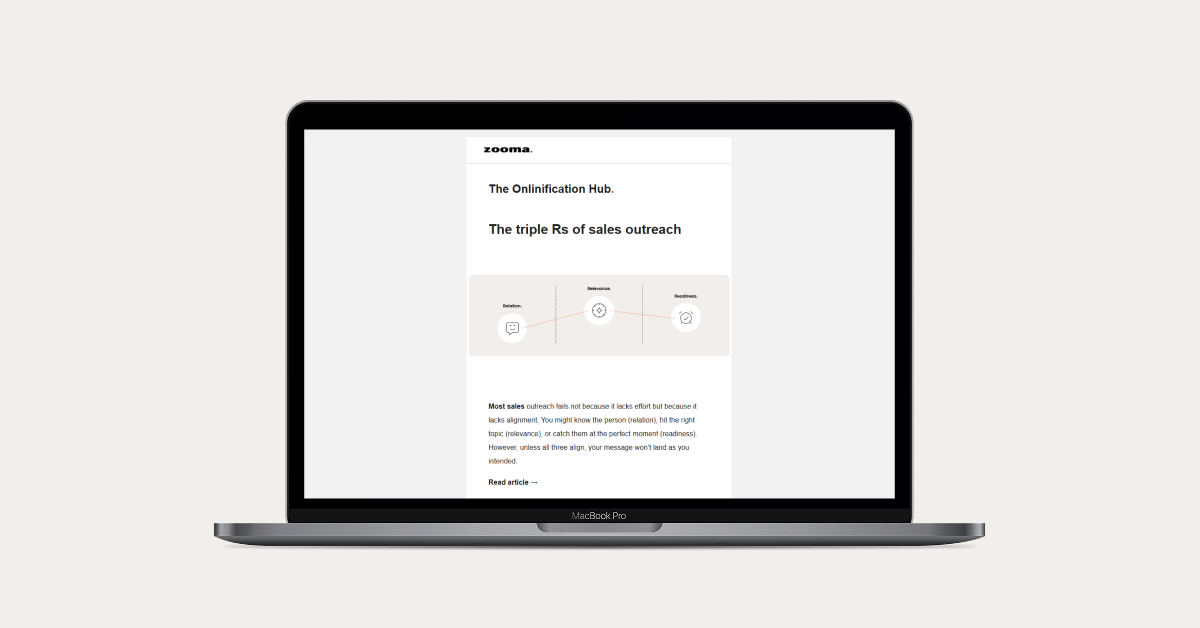 The case for smarter blog emails - An easy way to do better